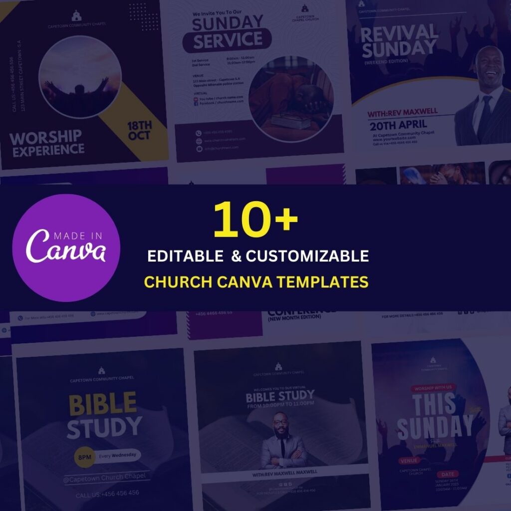 Church Design Templates - MasterBundles