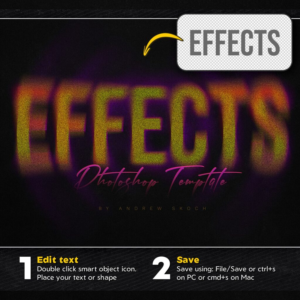 Gradient Blur Text Effect - MasterBundles