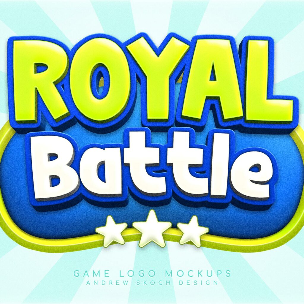 Game Logo Text Effect - MasterBundles