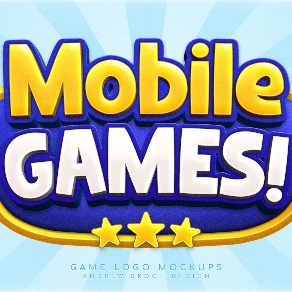 Game Logo Text Effect Masterbundles 