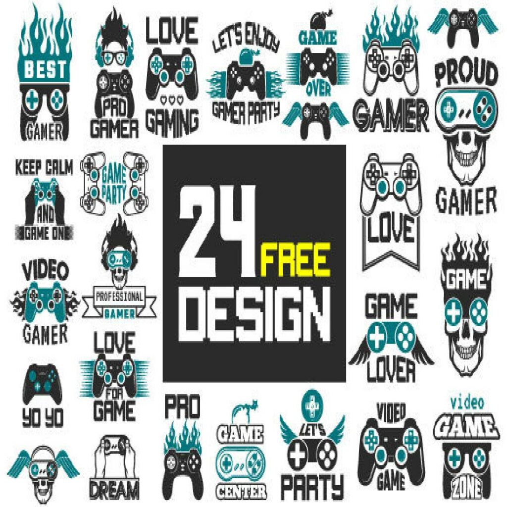 24 Designs Gaming Bundles - MasterBundles