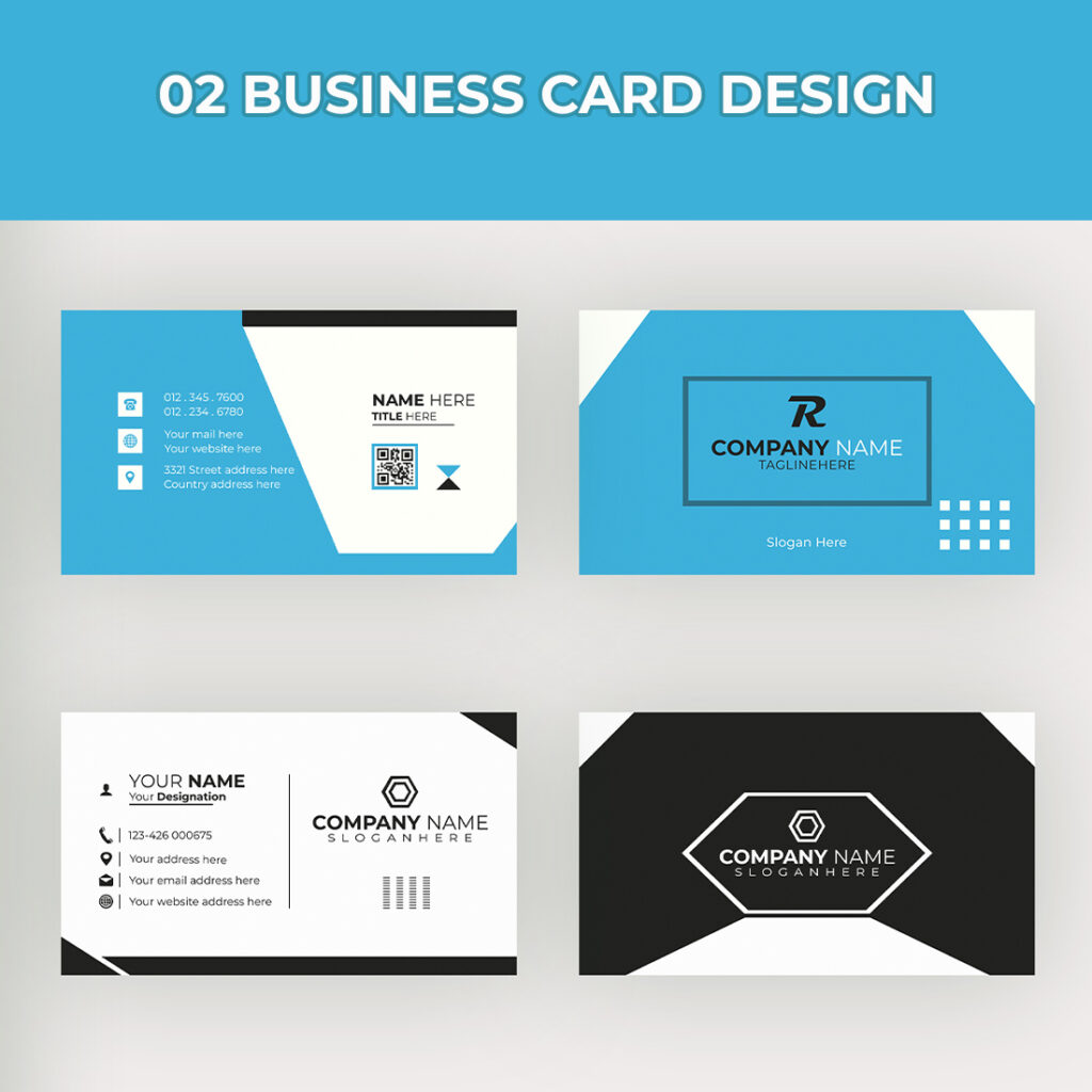 Professional business card design templates - MasterBundles
