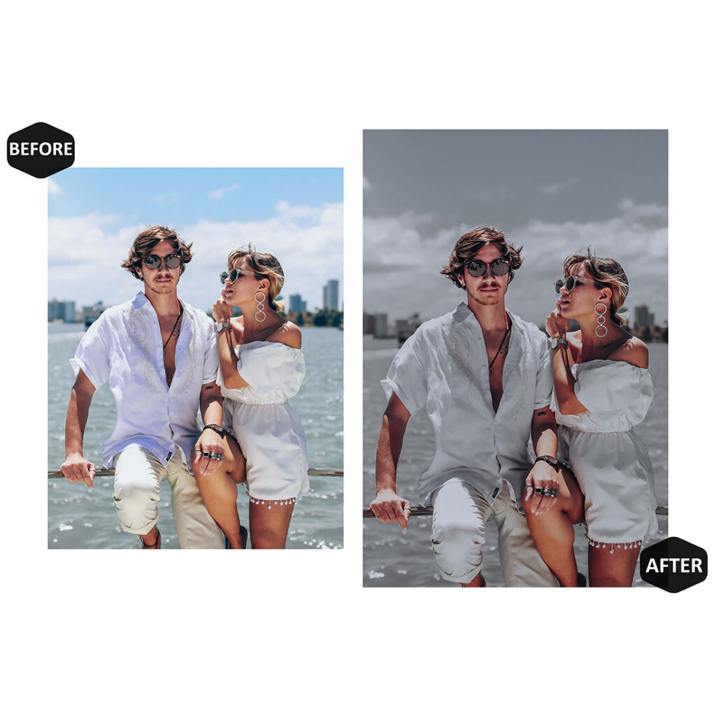12 Graphite Lightroom Presets, Smooky Gray Mobile Preset, Grey Desktop ...