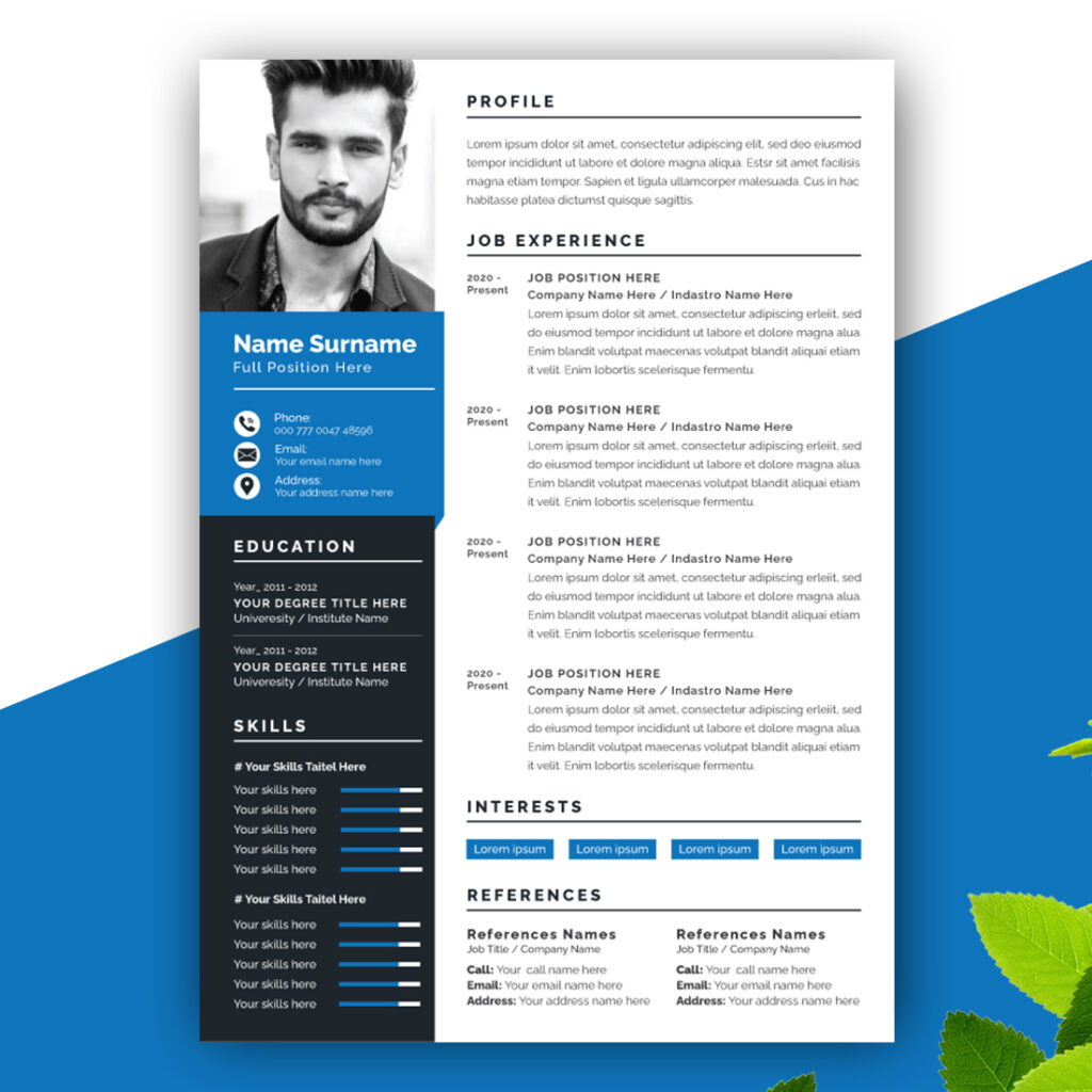 Business Resume Template - MasterBundles