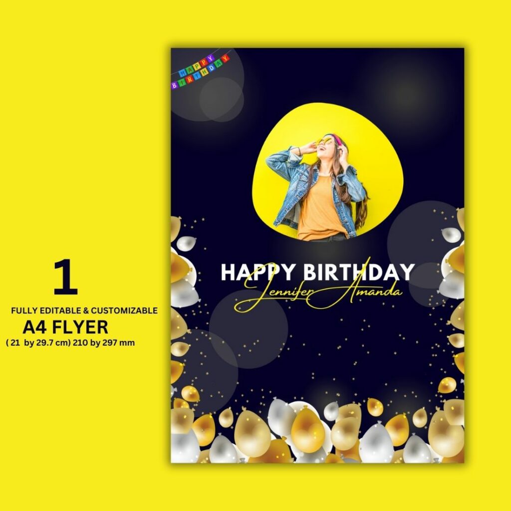 Birthday Design Templates - MasterBundles