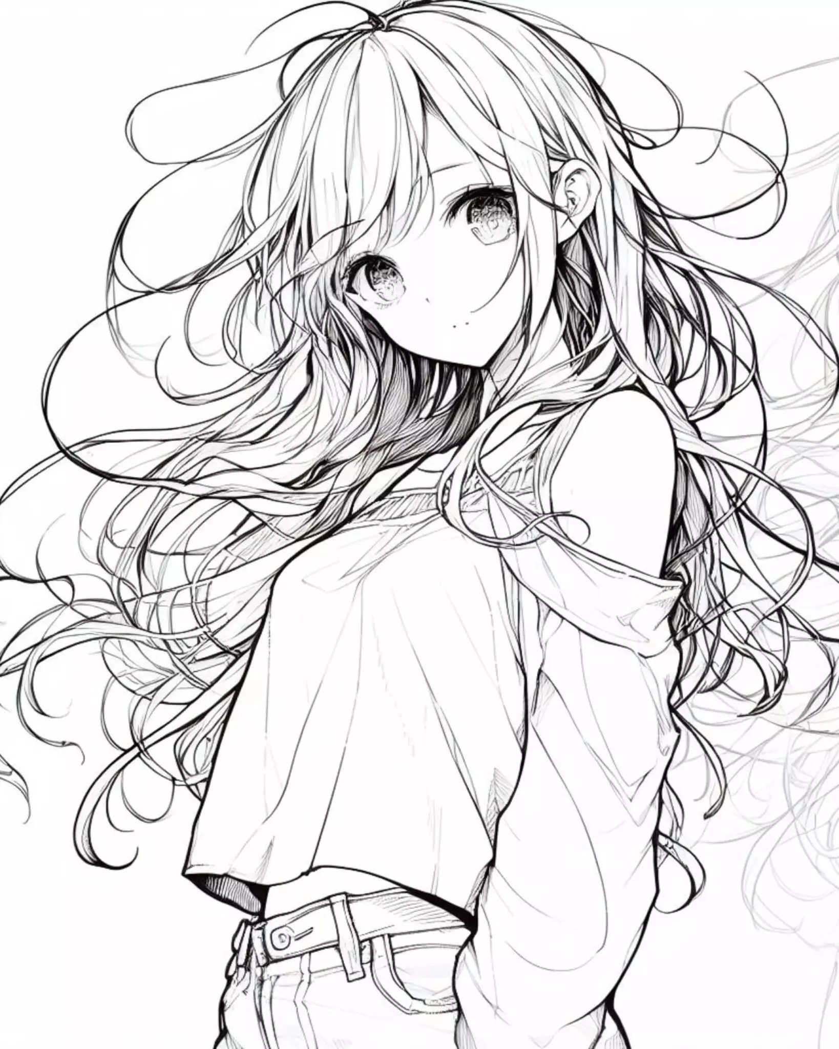 12 High Quality Anime Coloring Book Pages for just 8$ - MasterBundles