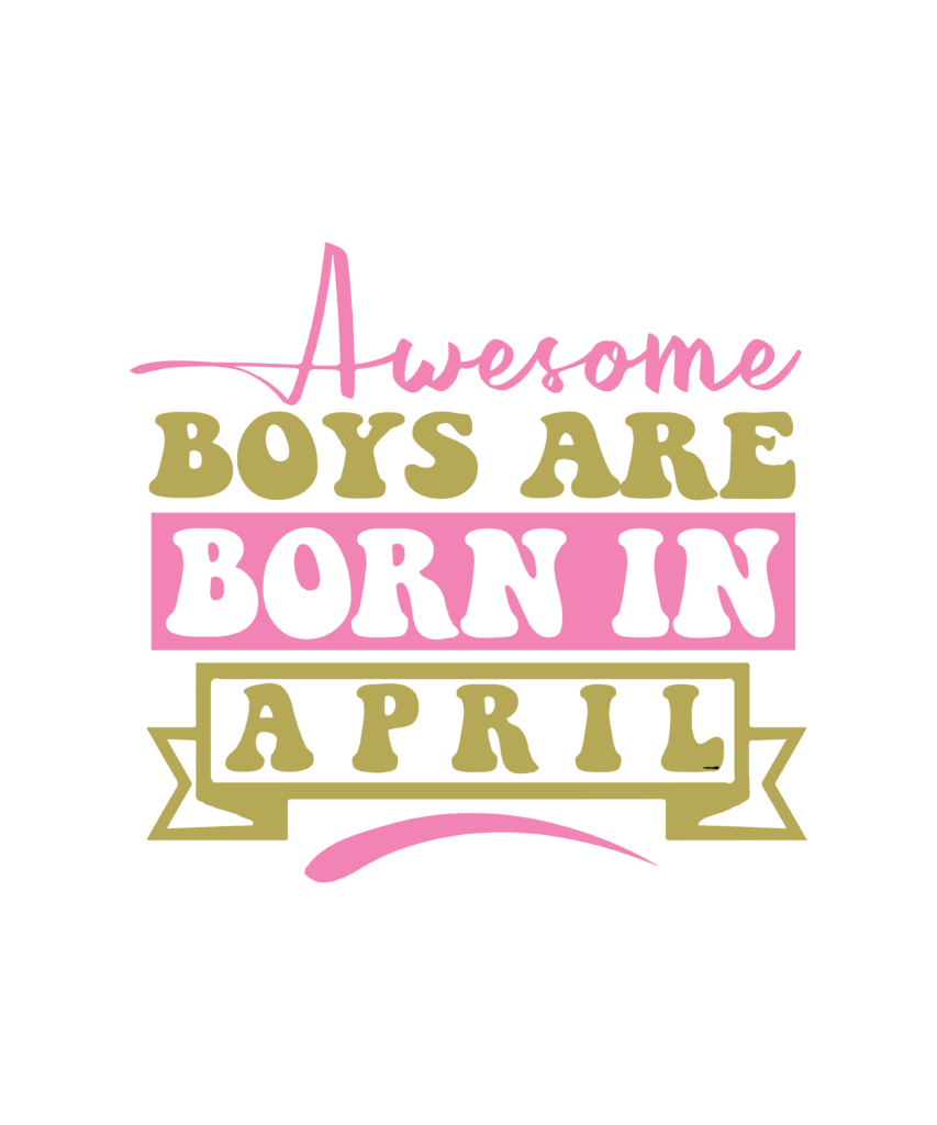 April birthday svg bundle - MasterBundles