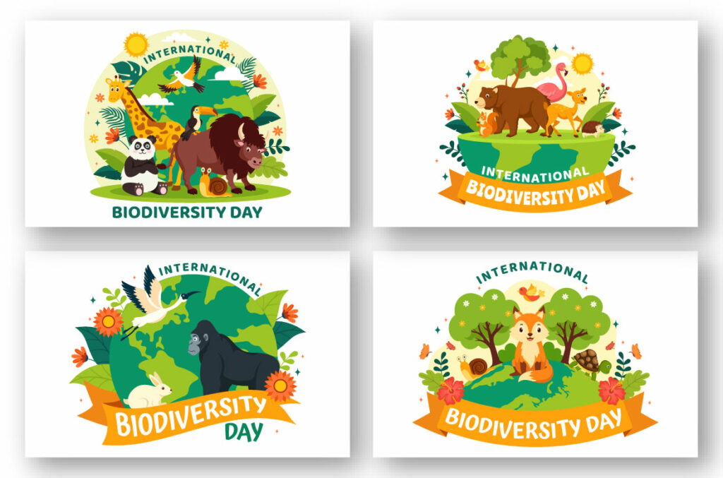 12 World Biodiversity Day Illustration - MasterBundles