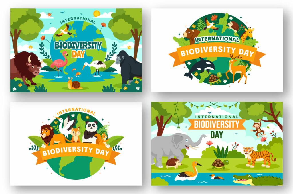 12 World Biodiversity Day Illustration - MasterBundles