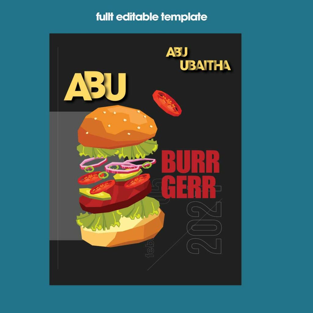 FOOD FLYER TEMPLATE - MasterBundles