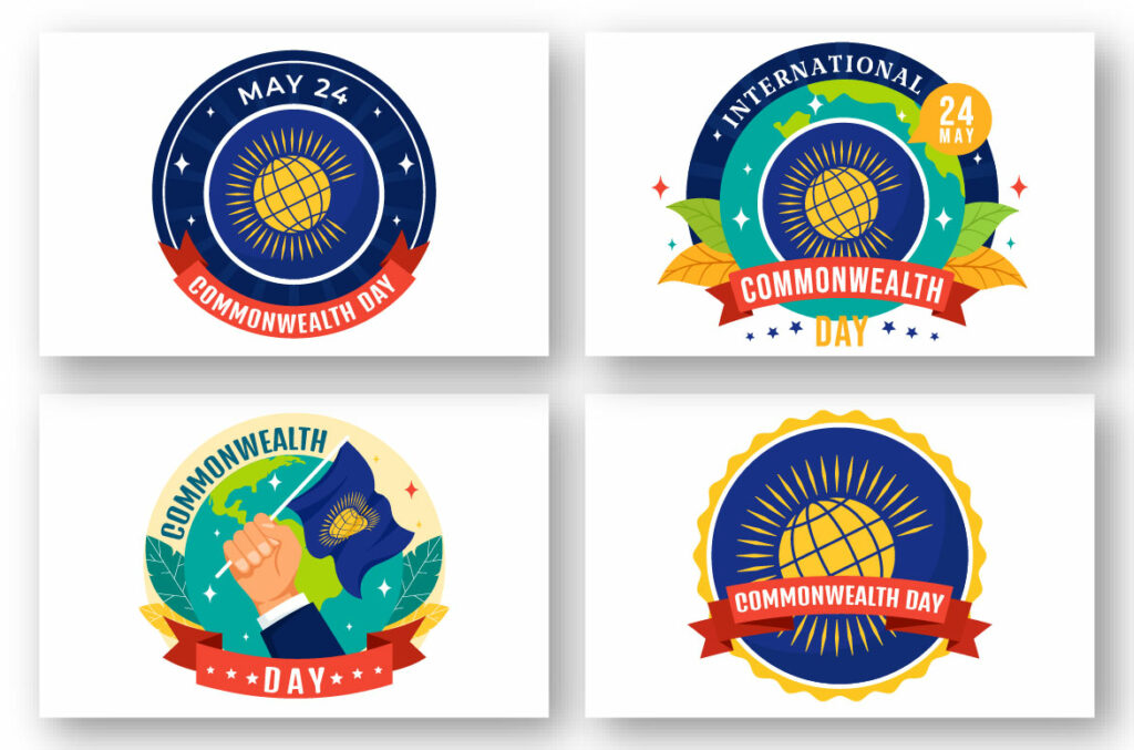 12 Commonwealth Day Illustration - MasterBundles