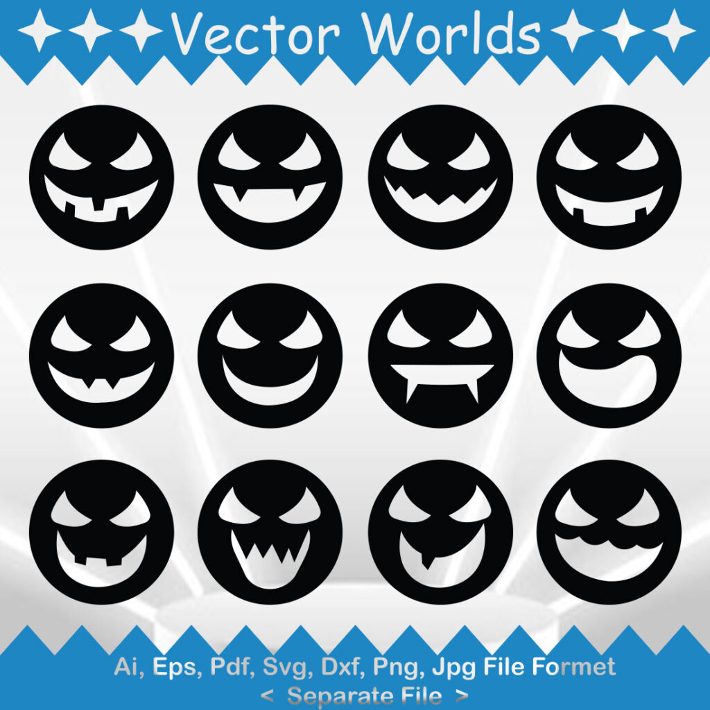 Horror Smile SVG Vector Design - MasterBundles
