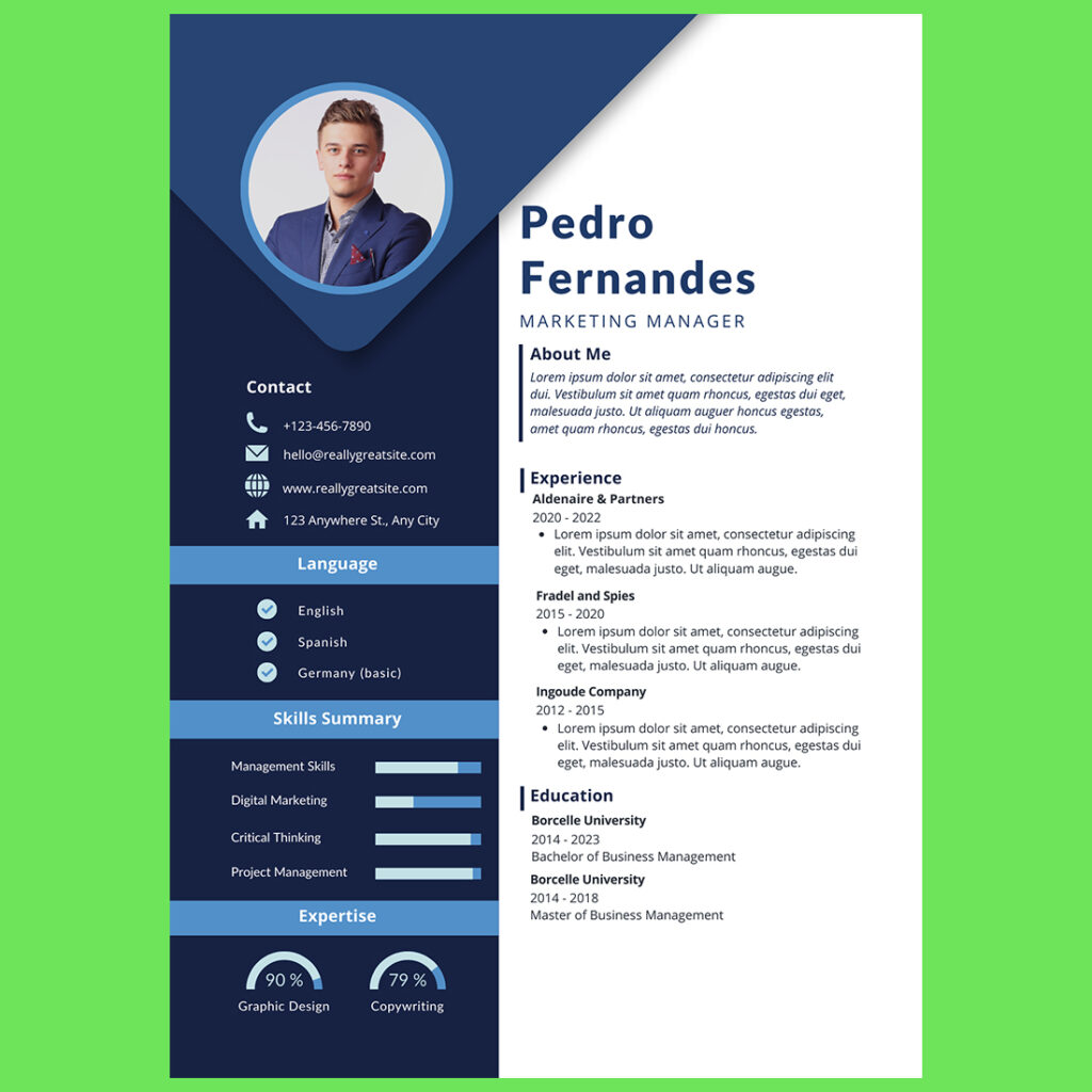 Modern Resume Design Templates Bundle - MasterBundles