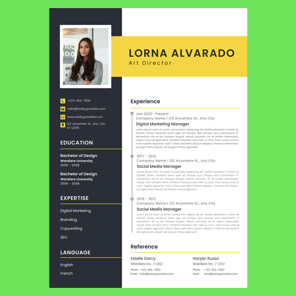 Modern Resume Design Templates Bundle - MasterBundles