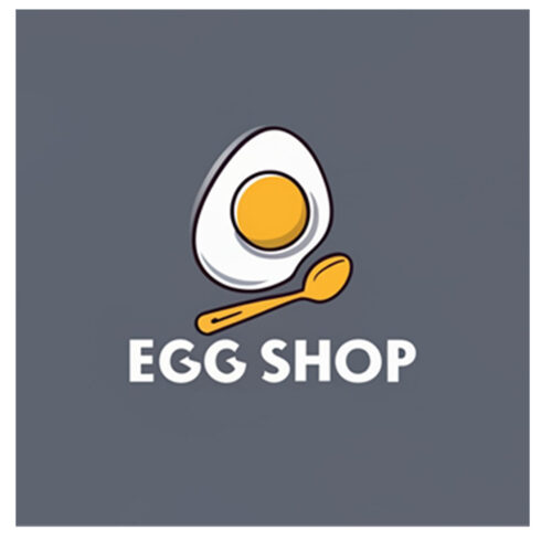 Egg Shop - Logo Design Template Total = 05 - MasterBundles