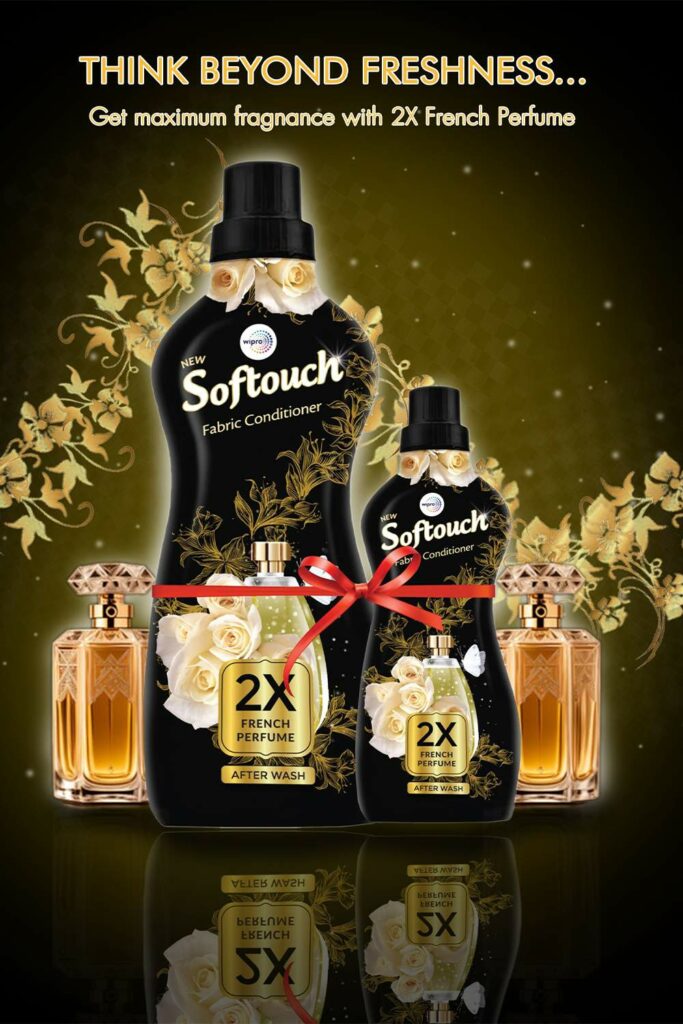 Fabric Conditioner Poster template - MasterBundles