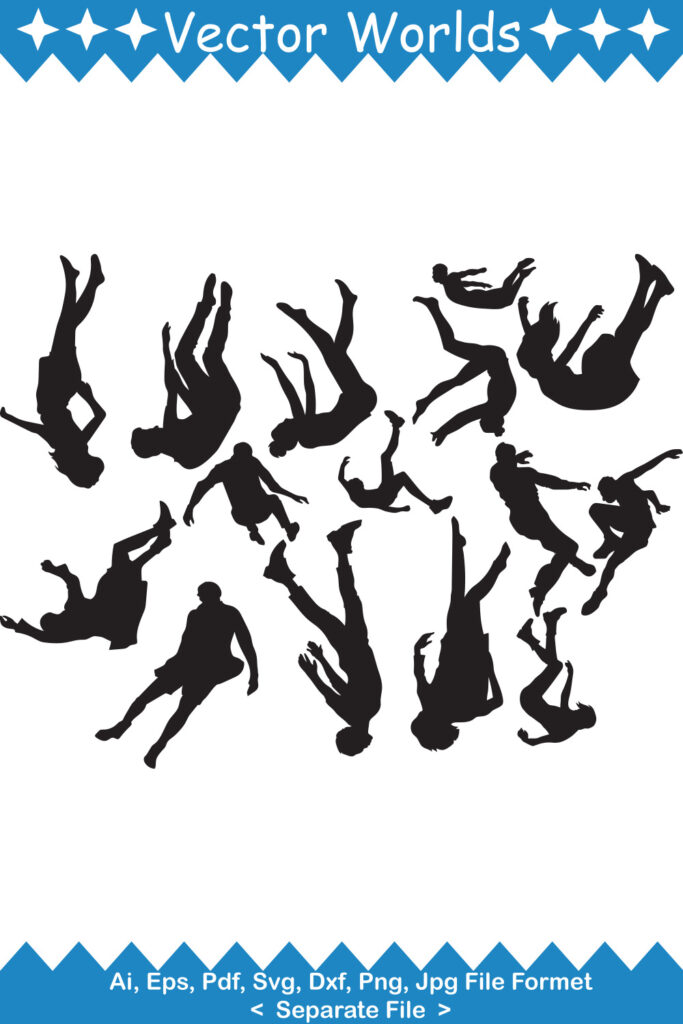 Water Jump SVG Vector Design - MasterBundles