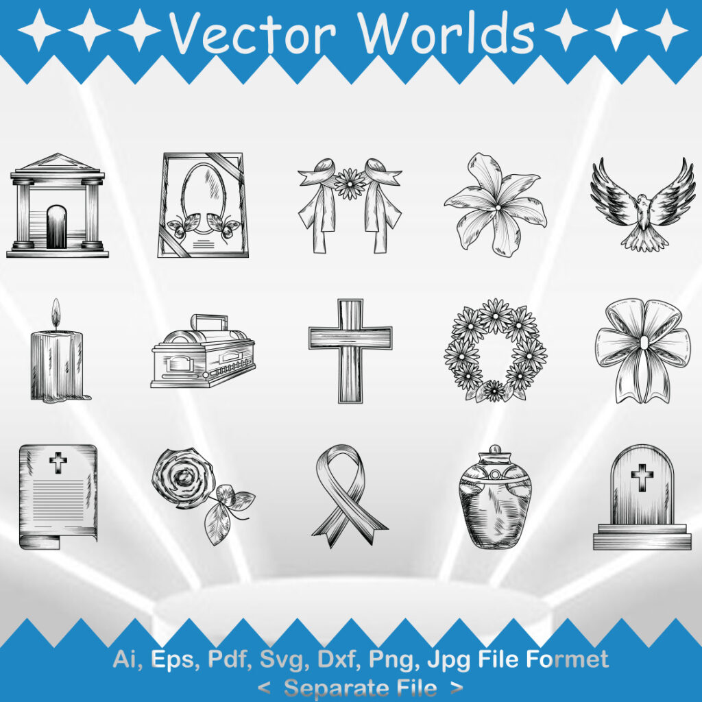 Rest In Peace SVG Vector Design - MasterBundles