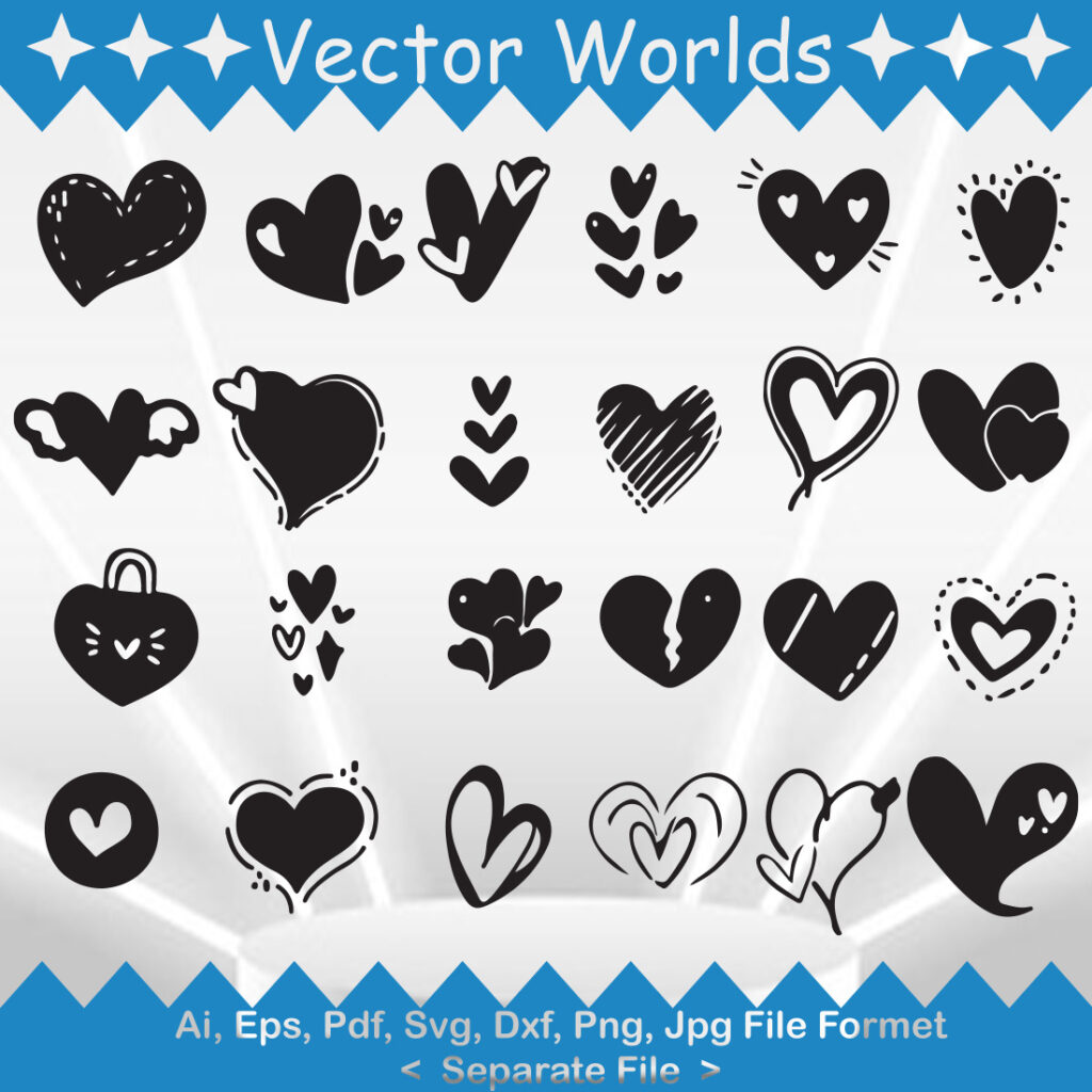 Love Drawing SVG Vector Design - MasterBundles