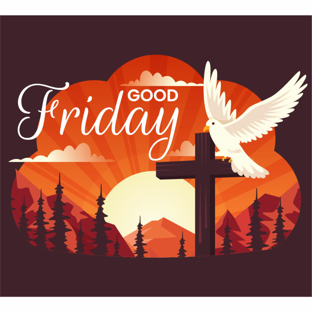 12 Good Friday Illustration - MasterBundles