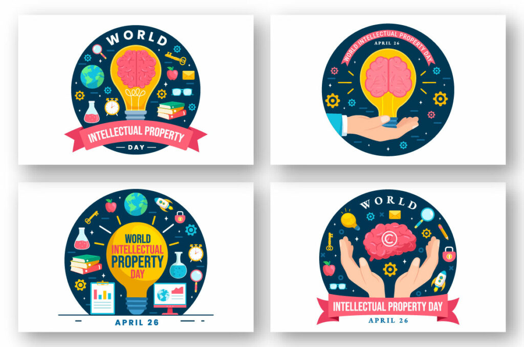 12 World Intellectual Property Day Illustration - MasterBundles