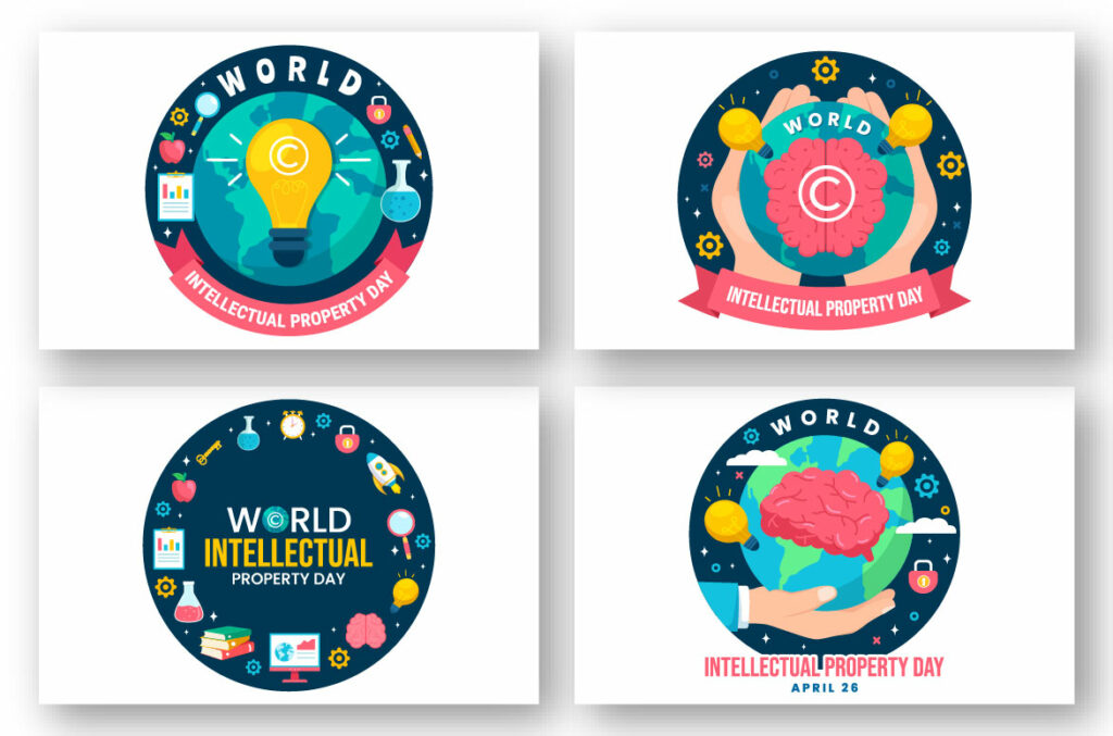 12 World Intellectual Property Day Illustration - MasterBundles