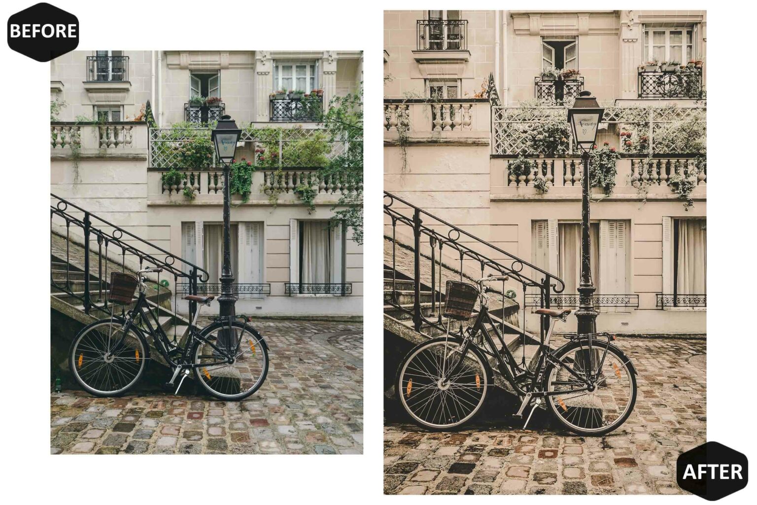 12 City Of Love Lightroom Presets, Paris Warm Mobile Preset, Romantic ...