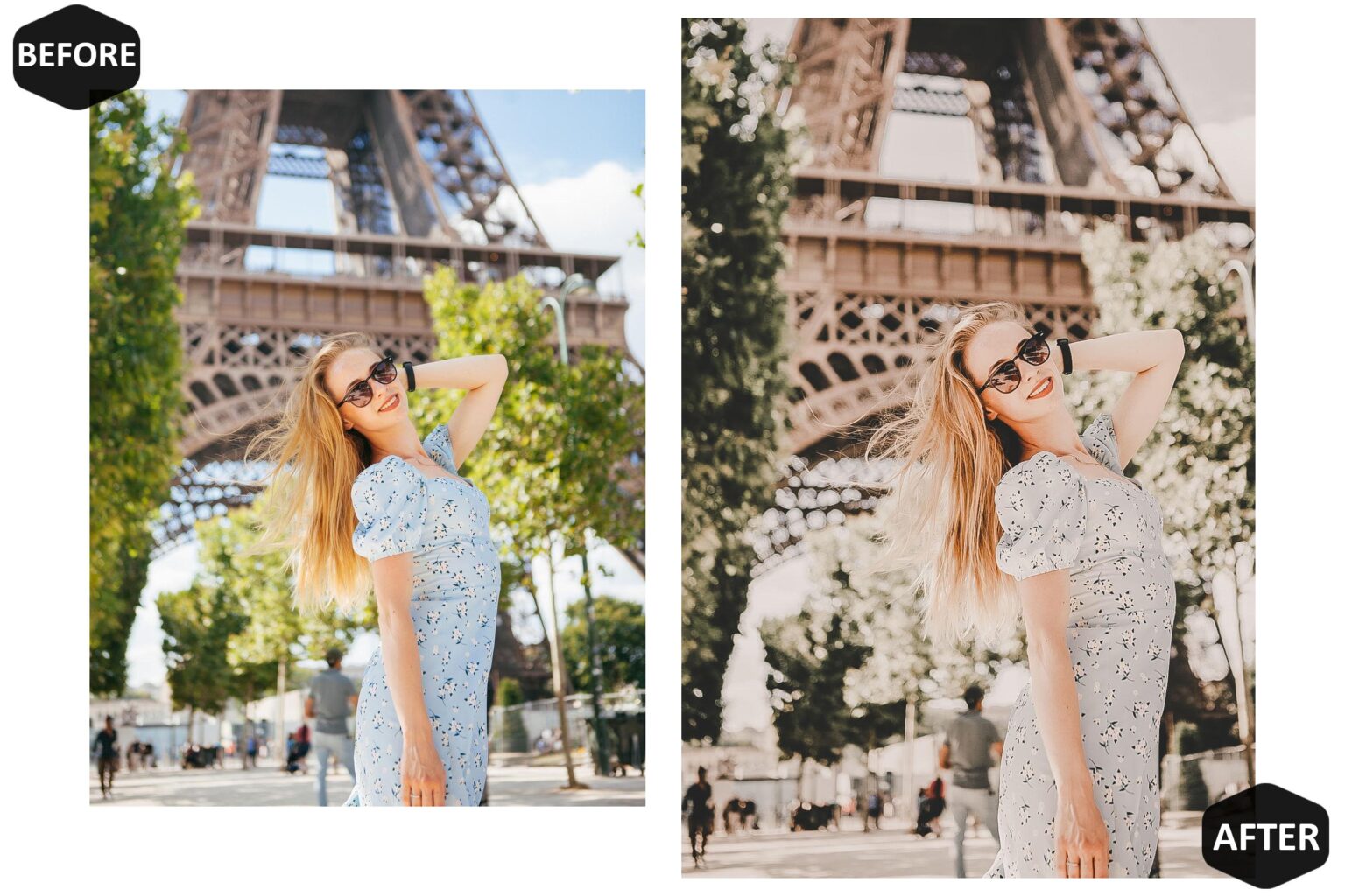 12 City Of Love Lightroom Presets, Paris Warm Mobile Preset, Romantic ...
