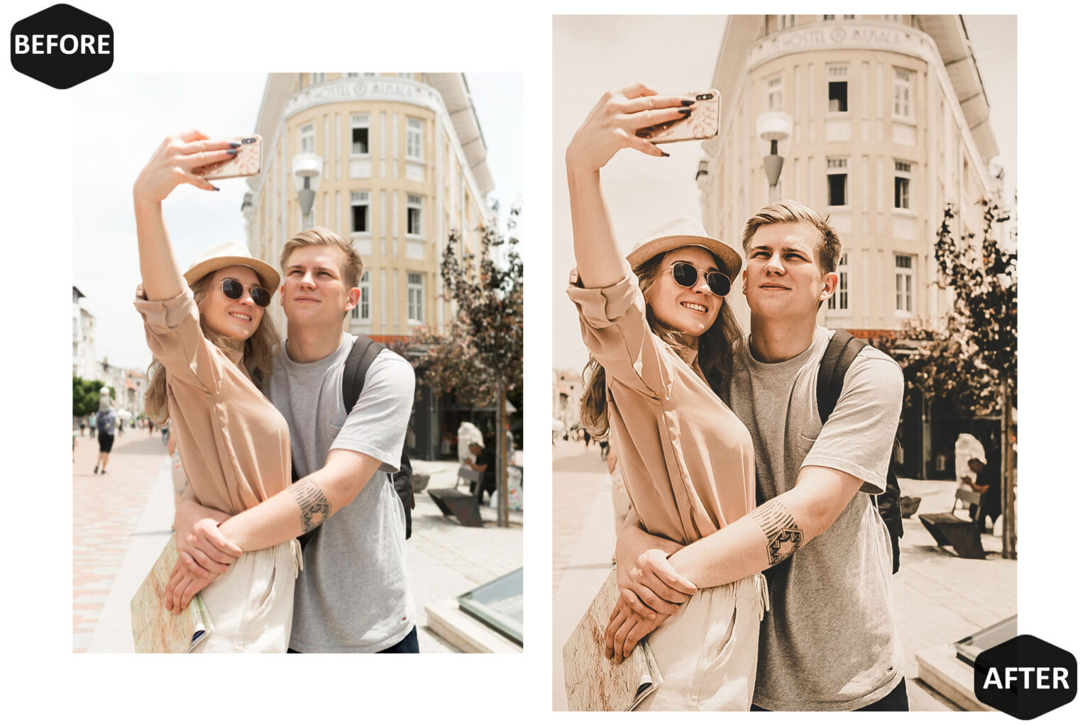 12 City Of Love Lightroom Presets, Paris Warm Mobile Preset, Romantic ...