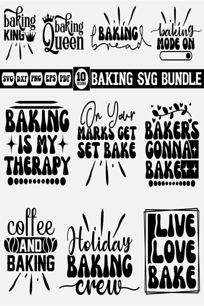 baking Svg bundle - MasterBundles