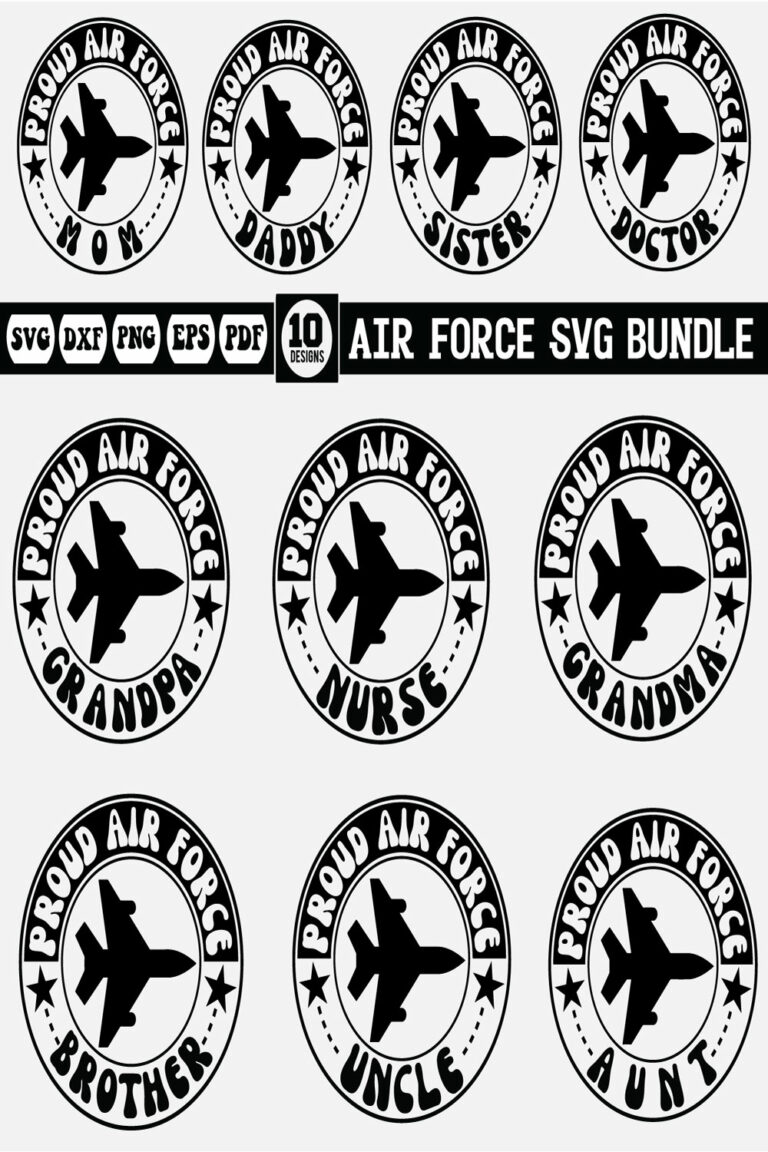 air force Svg bundle - MasterBundles