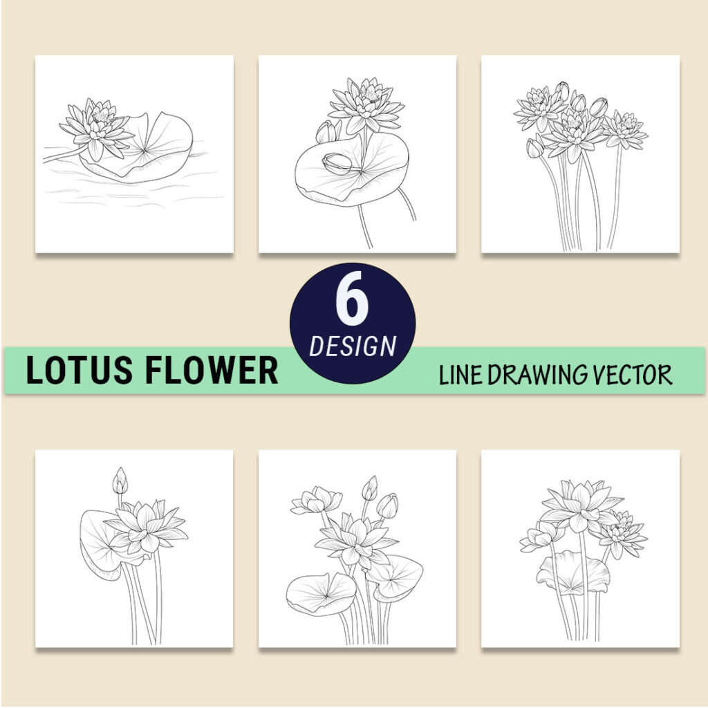 lotus pencil drawing, artistic lotus pencil drawing, outline lotus ...