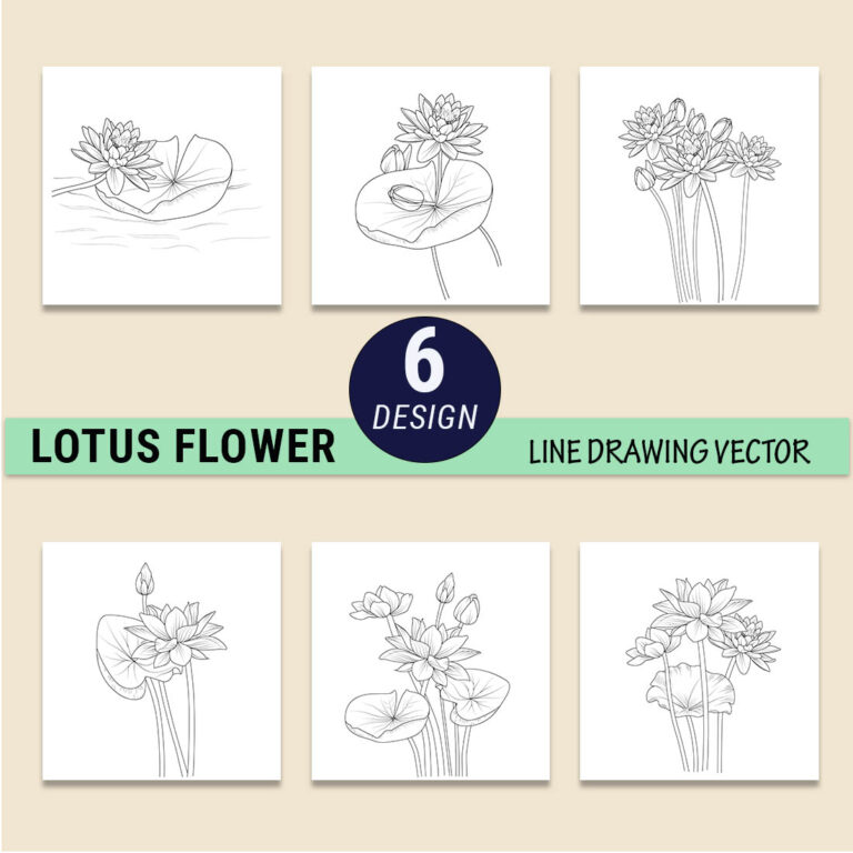 lotus pencil drawing, artistic lotus pencil drawing, outline lotus ...