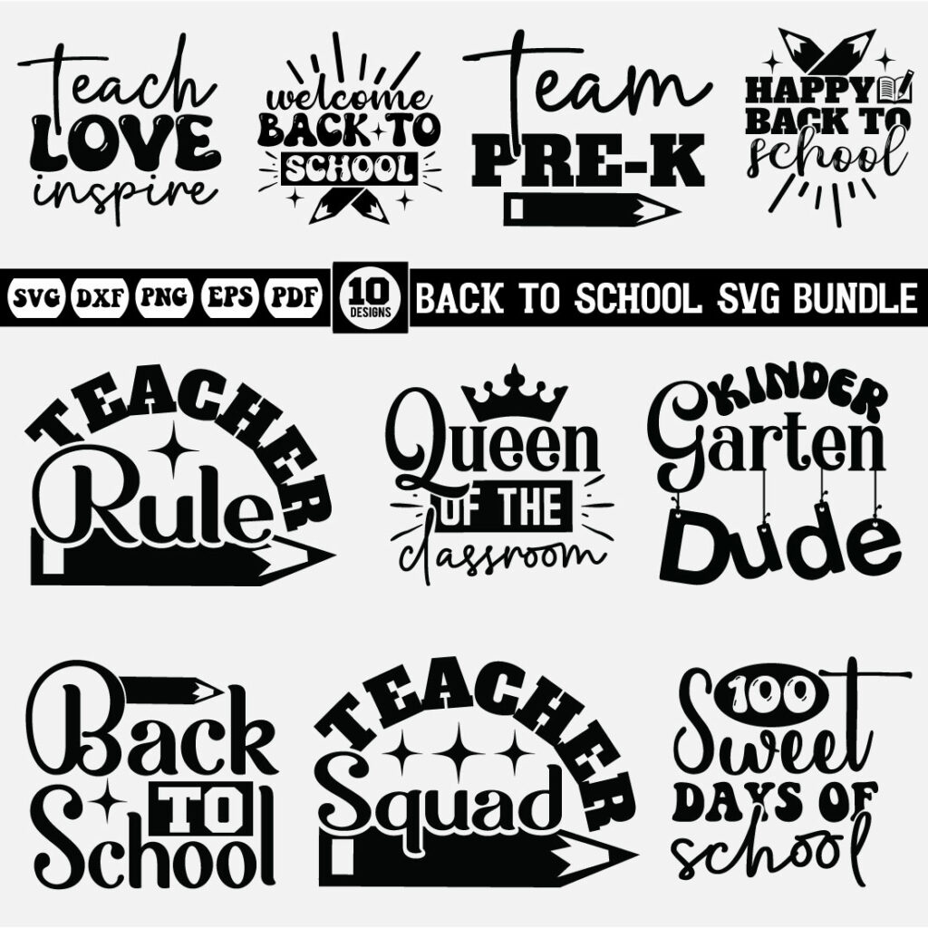 back to school svg bundle vol-2 - MasterBundles