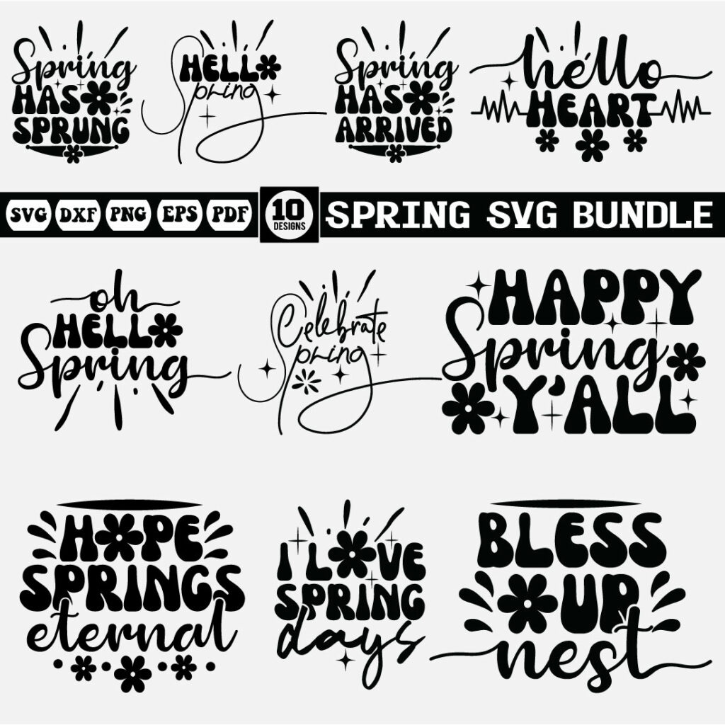 Spring SVG Bundle - MasterBundles