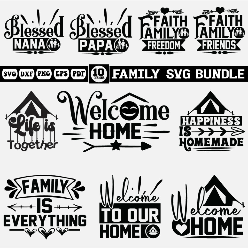 FAMILY Svg bundle - MasterBundles