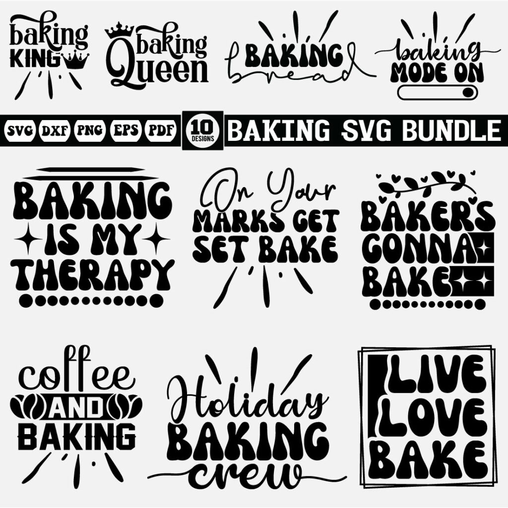baking Svg bundle - MasterBundles