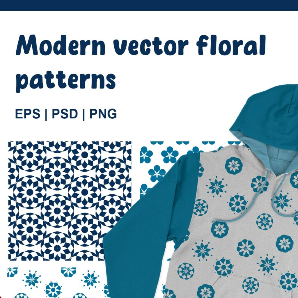 All eyes on your product with this design! Exclusive and modern Floral ...