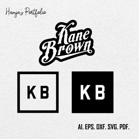 Kane Brown Logo Bundle SVG Digital File, Kane Brown Svg, KB Svg,Kane ...