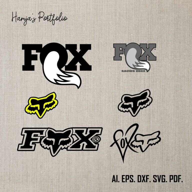 Fox Racing Logo Svg, Motocross Fox Racing, Mountain Bike Bundle Svg ...