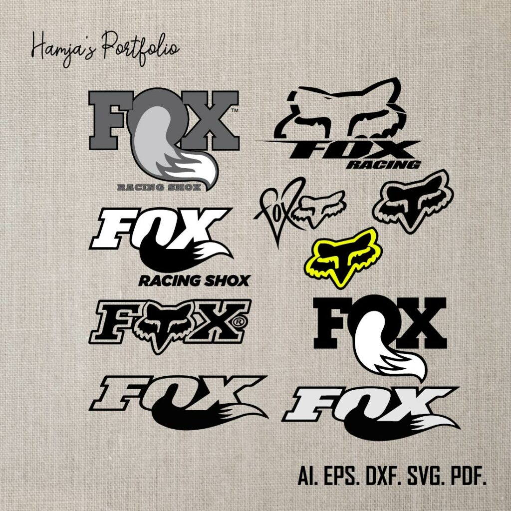 Fox Racing Logo Svg, Motocross Fox Racing, Mountain Bike Bundle Svg ...