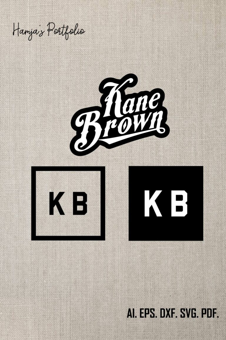 Kane Brown Logo Bundle SVG Digital File, Kane Brown Svg, KB Svg,Kane ...