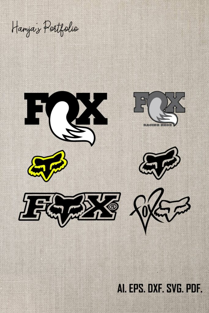 Fox Racing Logo Svg, Motocross Fox Racing, Mountain Bike Bundle Svg ...