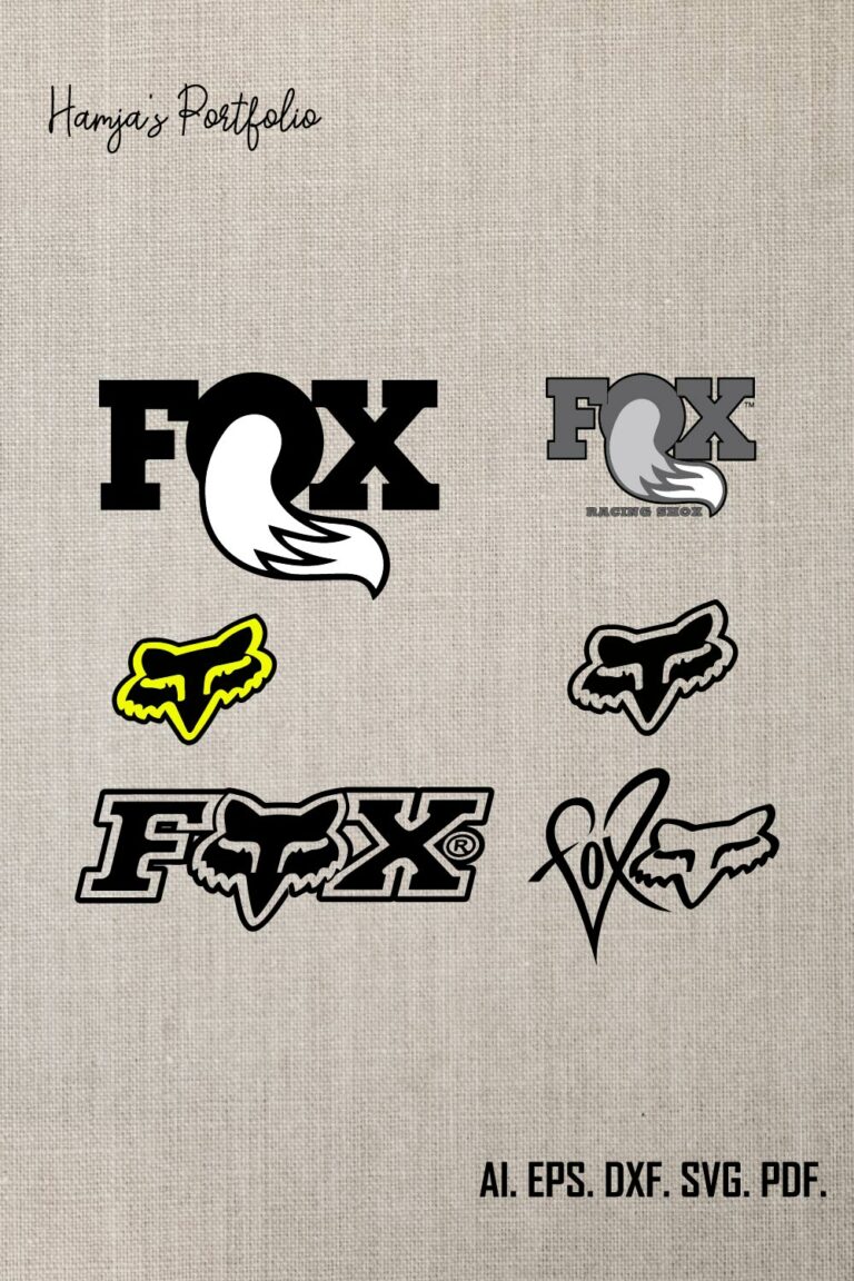 Fox Racing Logo Svg, Motocross Fox Racing, Mountain Bike Bundle Svg ...