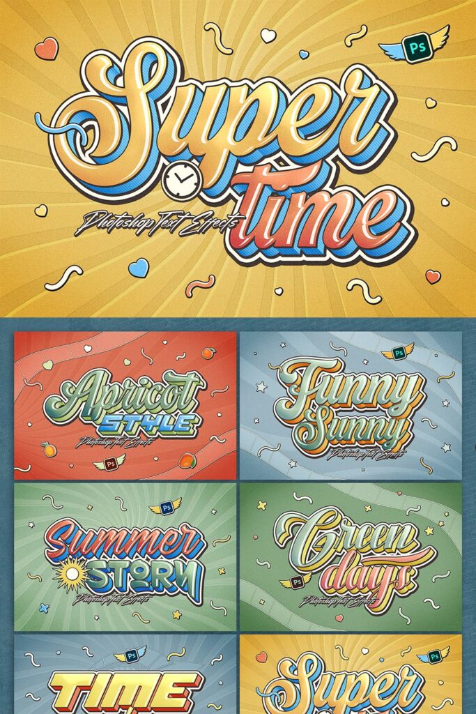 Color 3D Text Effects - MasterBundles