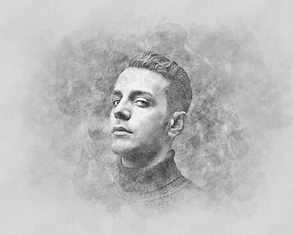 Editable Portrait Photo Effect Template - MasterBundles