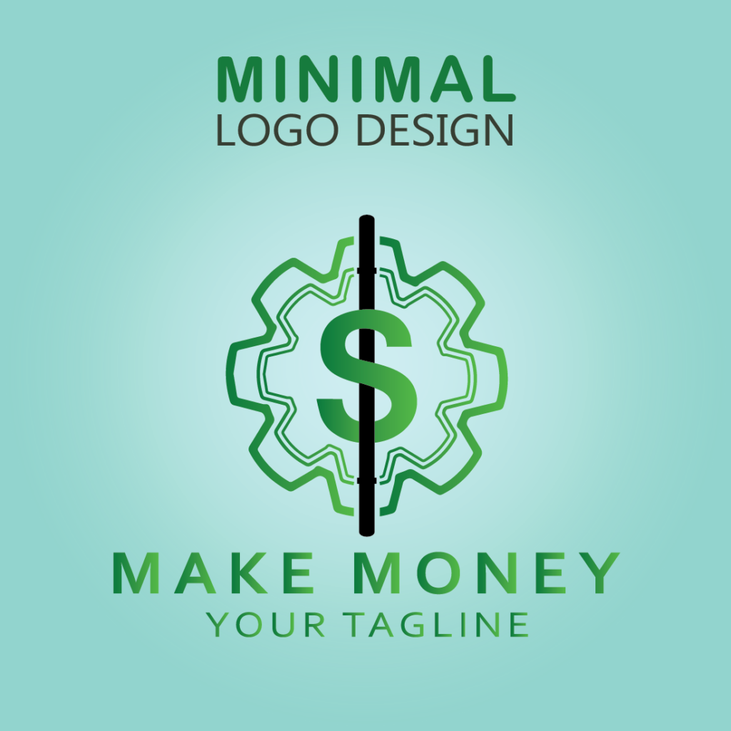 vector dollar and money logo template design || unique Make money logo ...