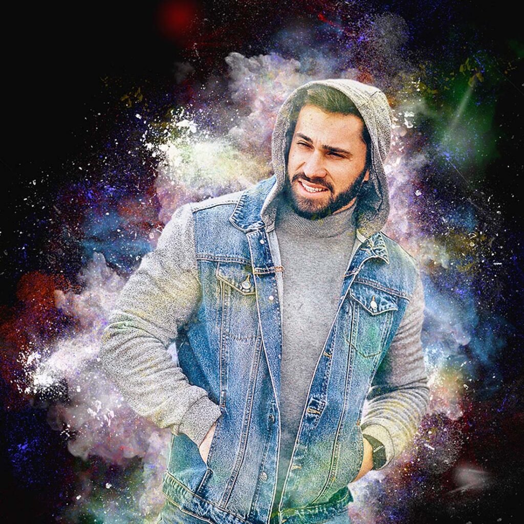 Magic Dust Effect Photoshop Action - MasterBundles