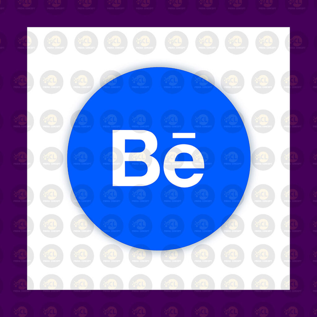 Behance Logo File PSD - MasterBundles