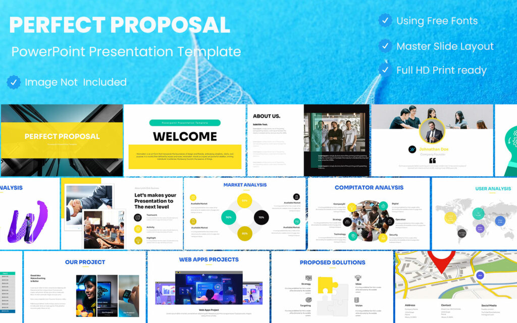 Perfect Proposal PowerPoint Presentation Template - MasterBundles